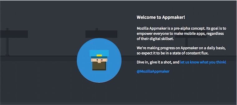 Creare un'app da desktop: Mozilla Appmaker